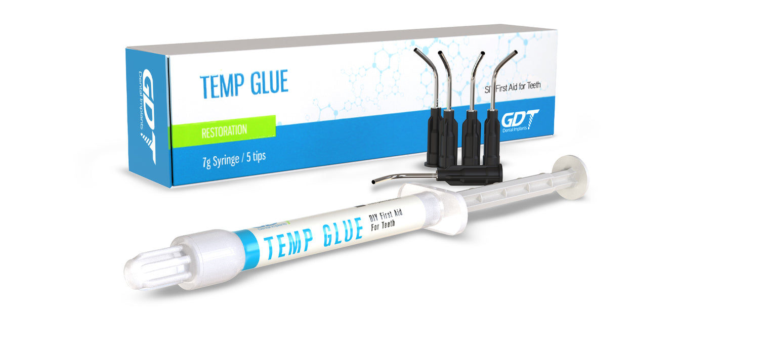 GDT Supplies Temp Glue- Emergency DIY Home-use Temporary Cement – WholeDent