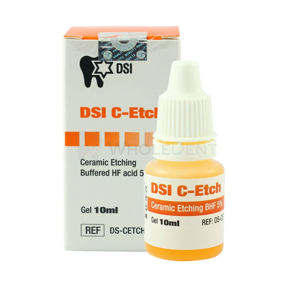 DSI C-Etch Ceramic Etching BHF Acid 5% 10ml - WholeDent