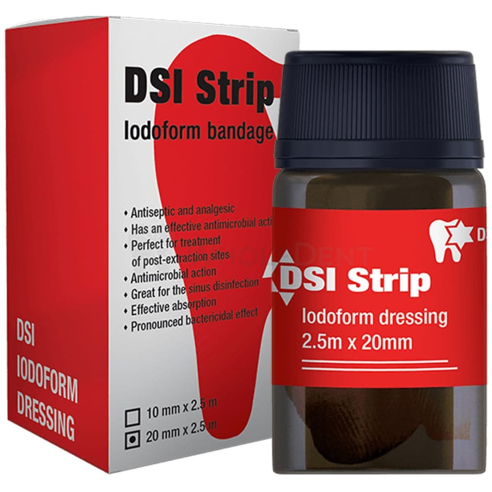 DSI Iodoform Dressing Strip Bandage – WholeDent