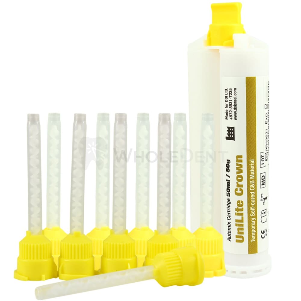 DSI Unilite Crown Temporary C&B Material Cartridge - WholeDent