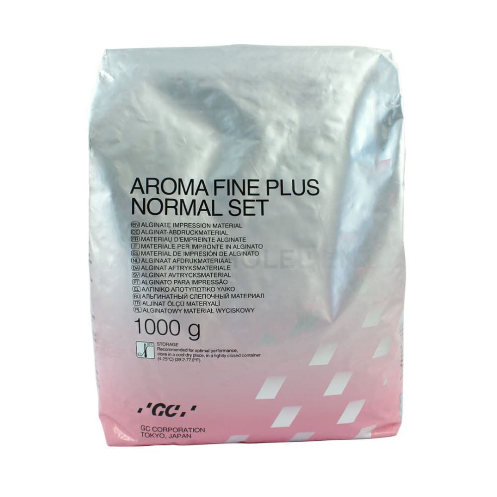 GC Aroma Fine Plus Alginate Impression Material Regular Set 1000g ...