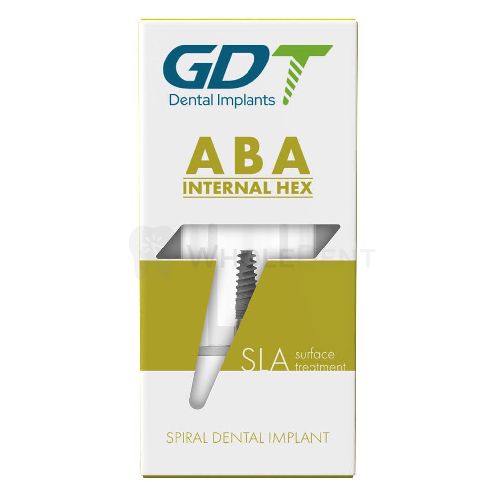 GDT Implants ABA Spiral Implant, Internal Hex – WholeDent
