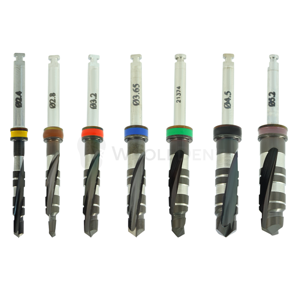 GDT Implants DLC Step Drills – WholeDent