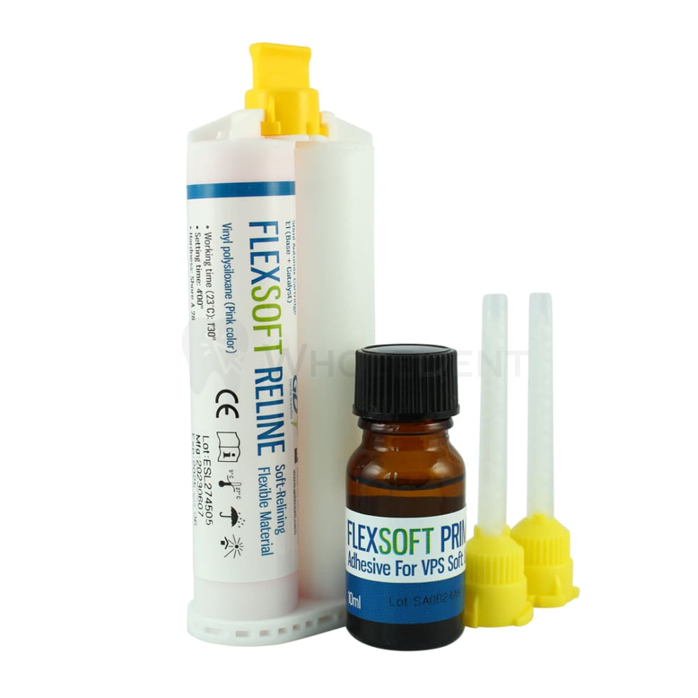 GDT Supplies Flex Soft Reline Denture With Primer - WholeDent