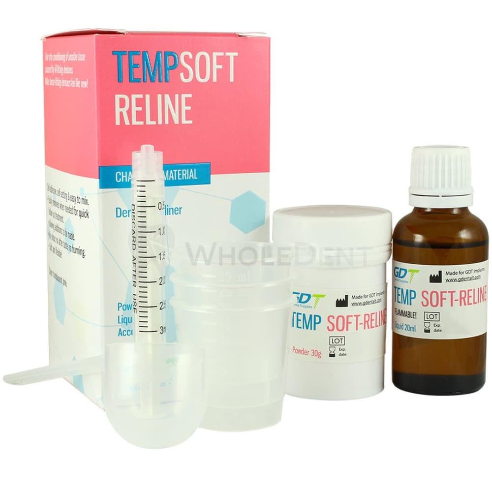 GDT Supplies Temp Soft Reline - WholeDent