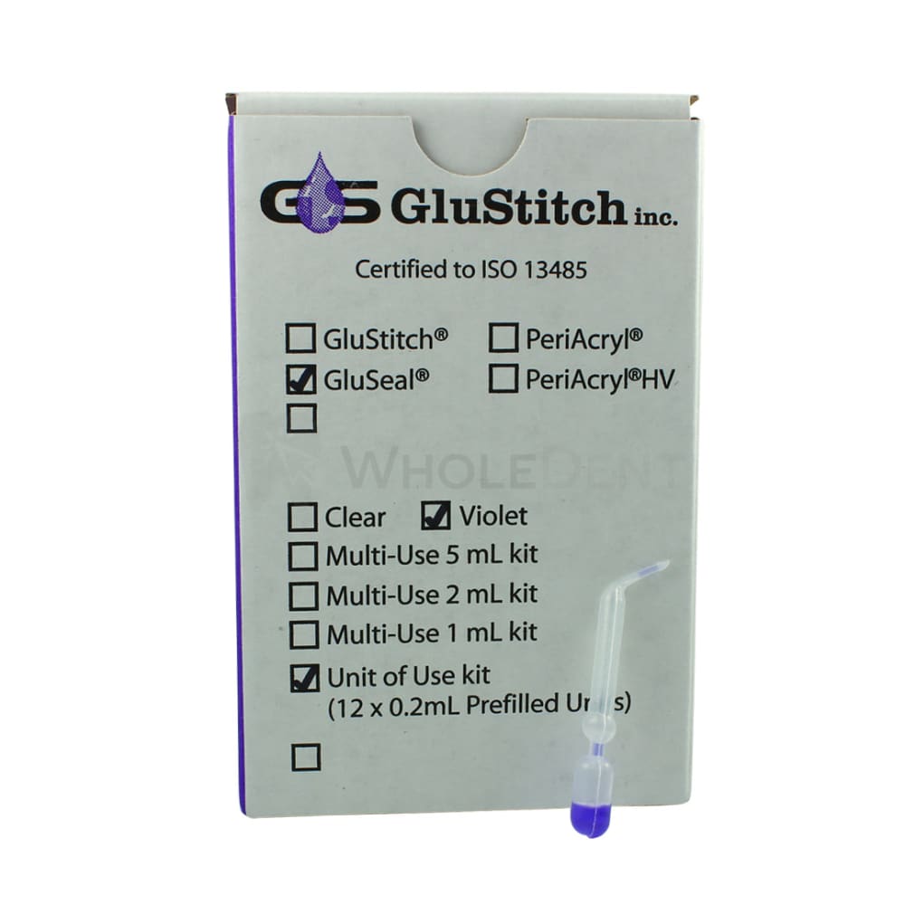Glustitch Gluseal Violet Oral Tissue Adhesive - WholeDent