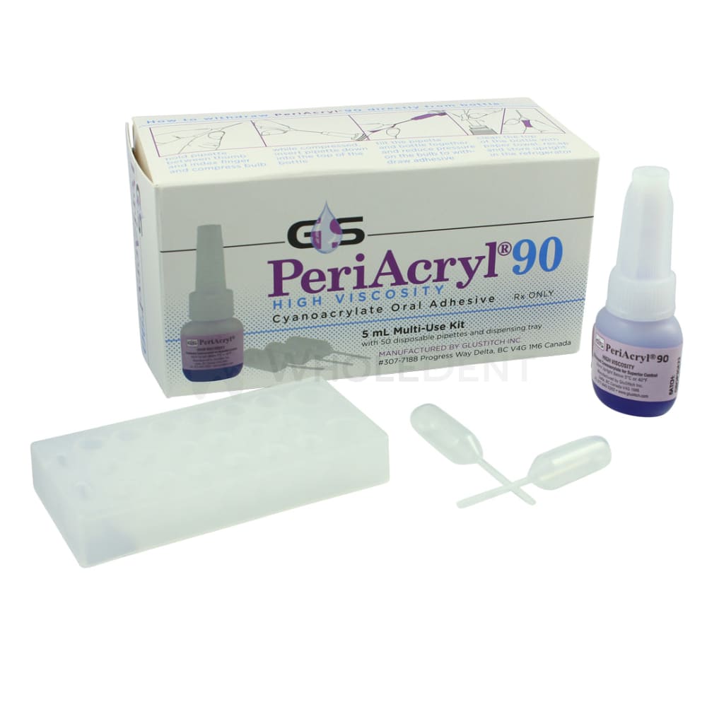 Glustitch Periacryl HV Violet Oral Tissue Adhesive – WholeDent
