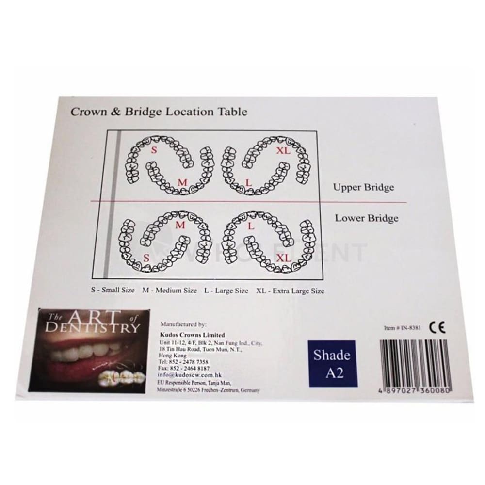 Kudos Provisional Temporary Crowns and Bridge - WholeDent