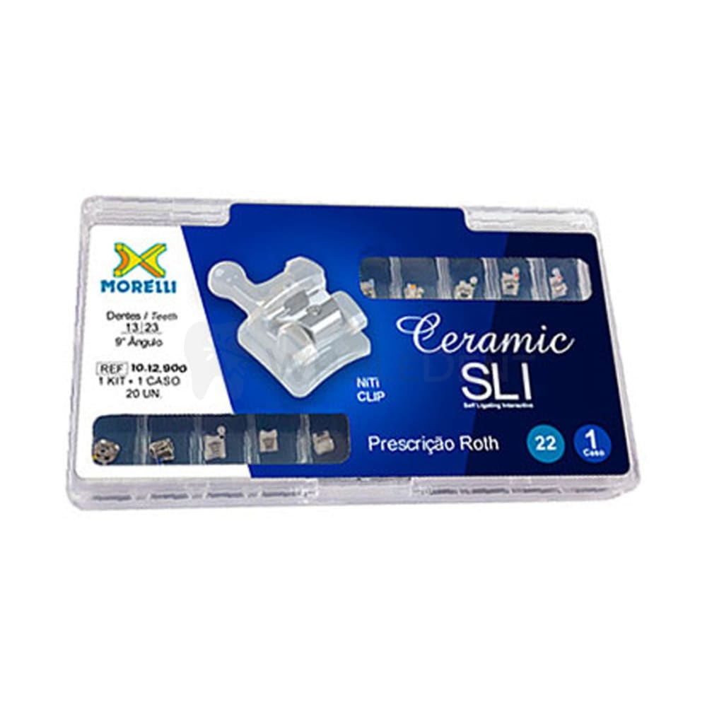 Morelli Ceramic SLI Roth Prescription Brackets Kit – WholeDent