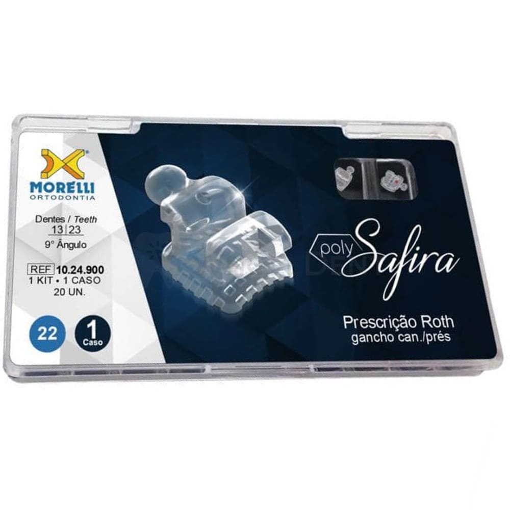 Morelli PolySafira Roth Prescription Brackets Kit – WholeDent