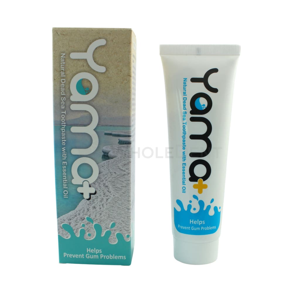 YAMA+ Natural Dead Sea Toothpaste With Essential Oils - WholeDent